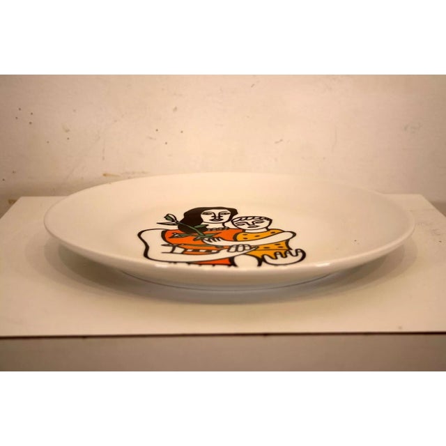 Fernard Leger Mother and Child Stamped Porcelain Plate for Musee F ...