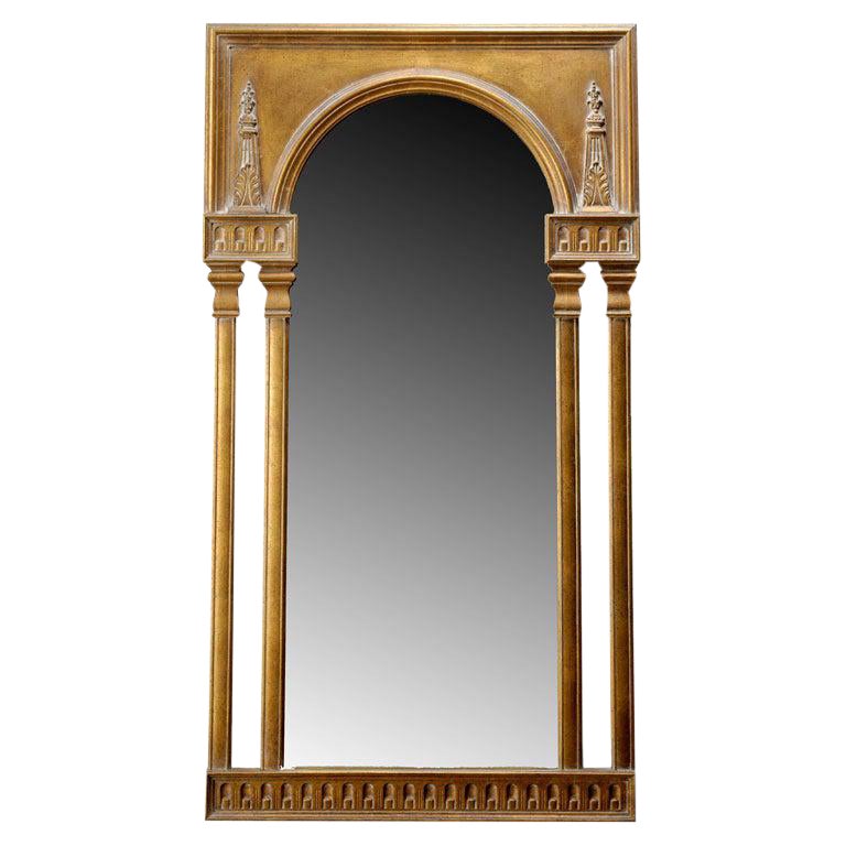 Gilt Neoclassical Style Mirror | Chairish