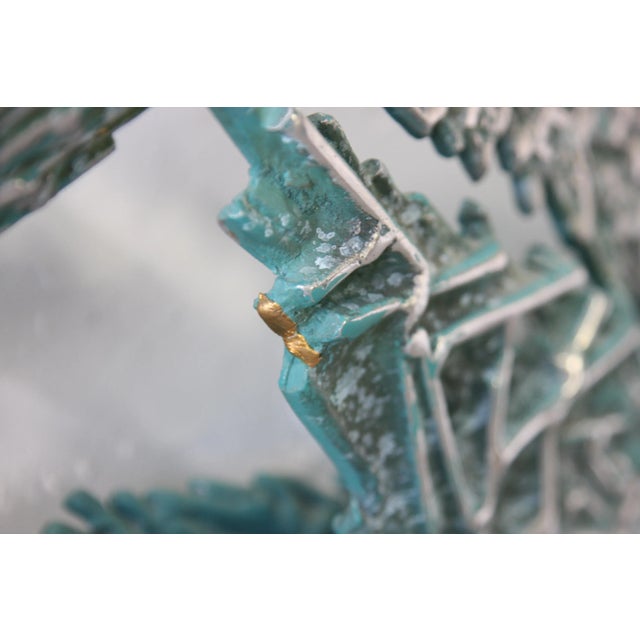 Postal Modern Curtis C. Jere Modern 1980’s Abstract Metal Wall ...