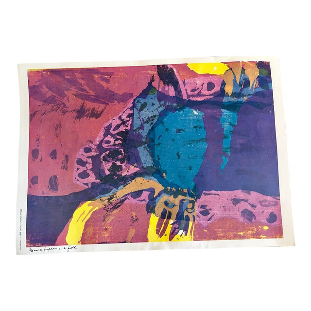 1968 Sister Mary Corita Kent Pop Art Print - Treasure Hidden in a Field ...