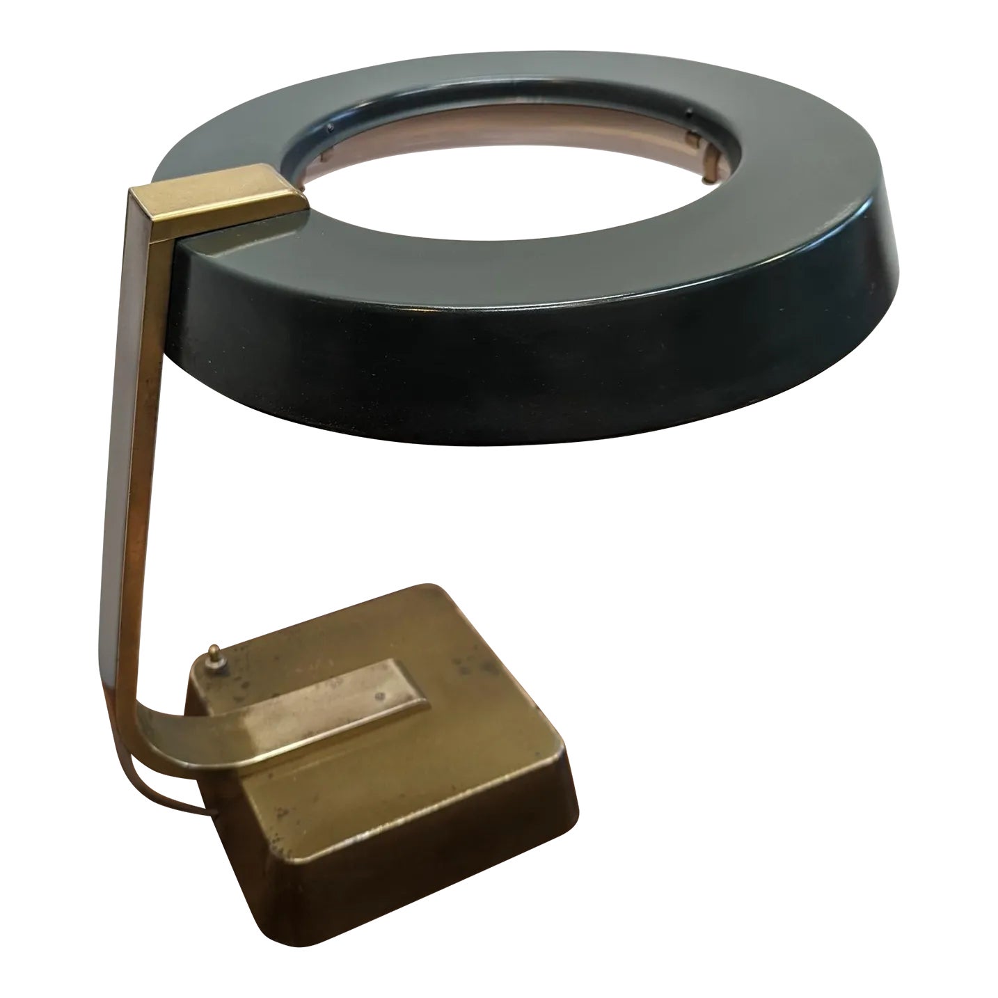 Donald Deskey Halo Desk Lamp Lightolier | Chairish