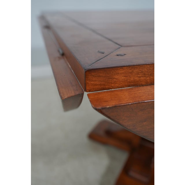 Drop Side Square or Round Tavern Dining Room Table | Chairish