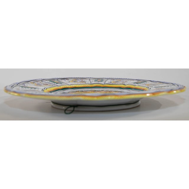 Vintage Majolica Deruta Raffaellesco Decorative Ceramic Wall Plate 14 ...