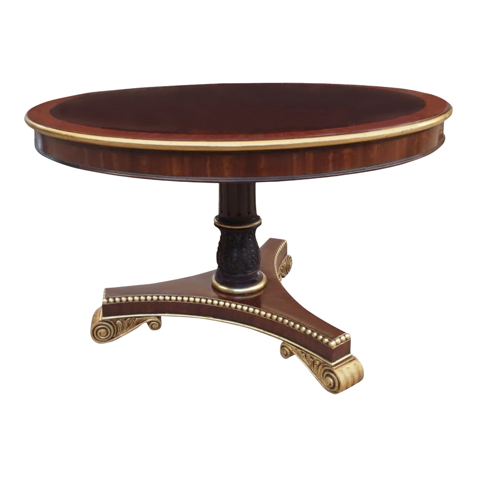 Traditional Round Dining Table | Chairish
