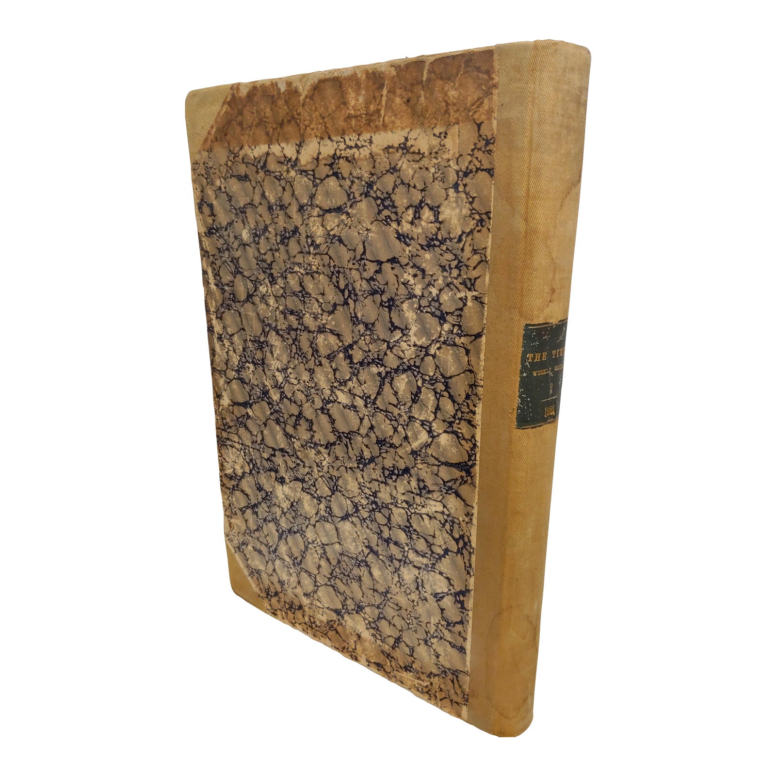 1921 Compilation of London's "The Times Weekly Edition" Hardbound ...