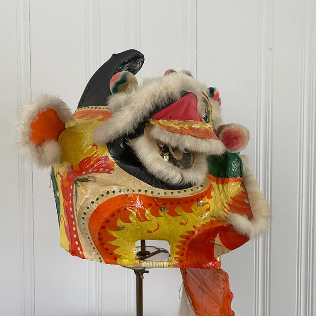 Vintage Early to Mid 20th Century 1940’s Paper Mache Chinese | Chairish