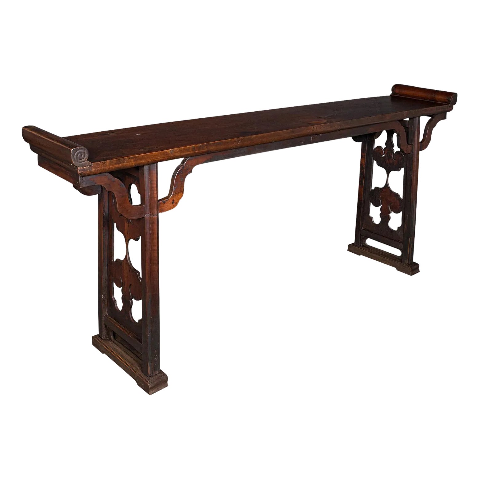 Long Antique Altar Table, Oriental Elm, Display, Hall, Qing Dynasty ...