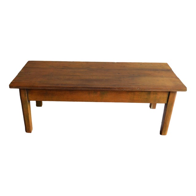 Antique Oak Coffee Table Chairish