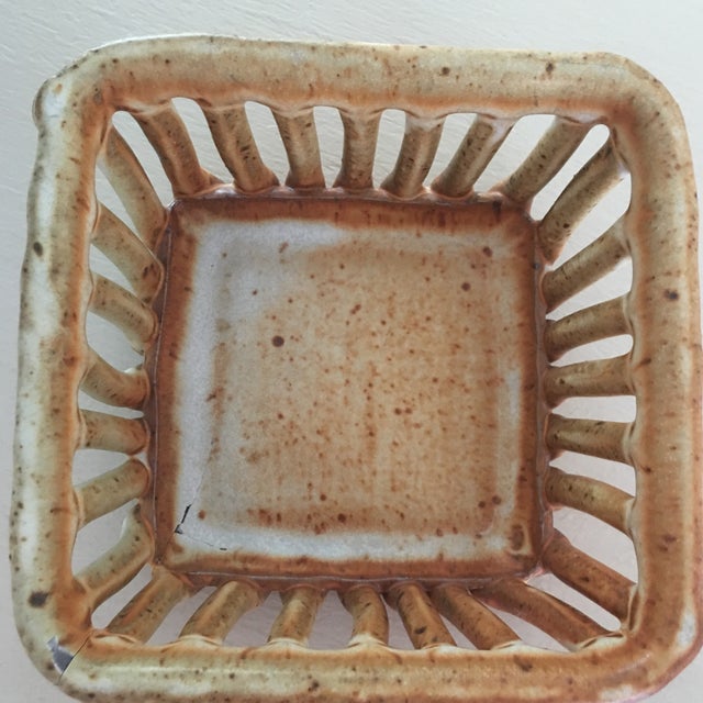 Cohen Pottery Organic Modern Basket | Chairish