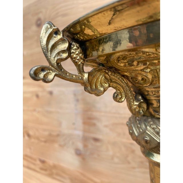 19th Century Antique French Neogothic Altar Torchère Candlestick Set ...