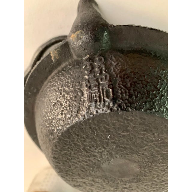 Vintage Japanese Cast Iron Nanbu Tekki Teapot Tea Pot | Chairish