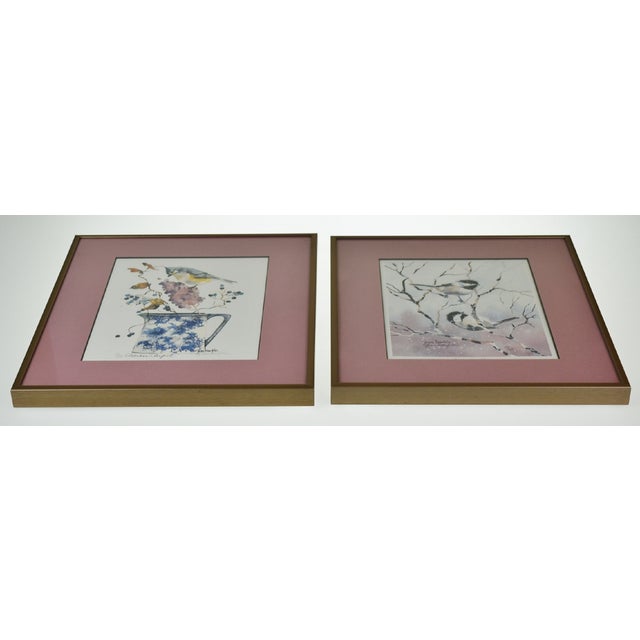 Vintage Framed Limited Edition Jean Haefele Watercolor Lithographs ...