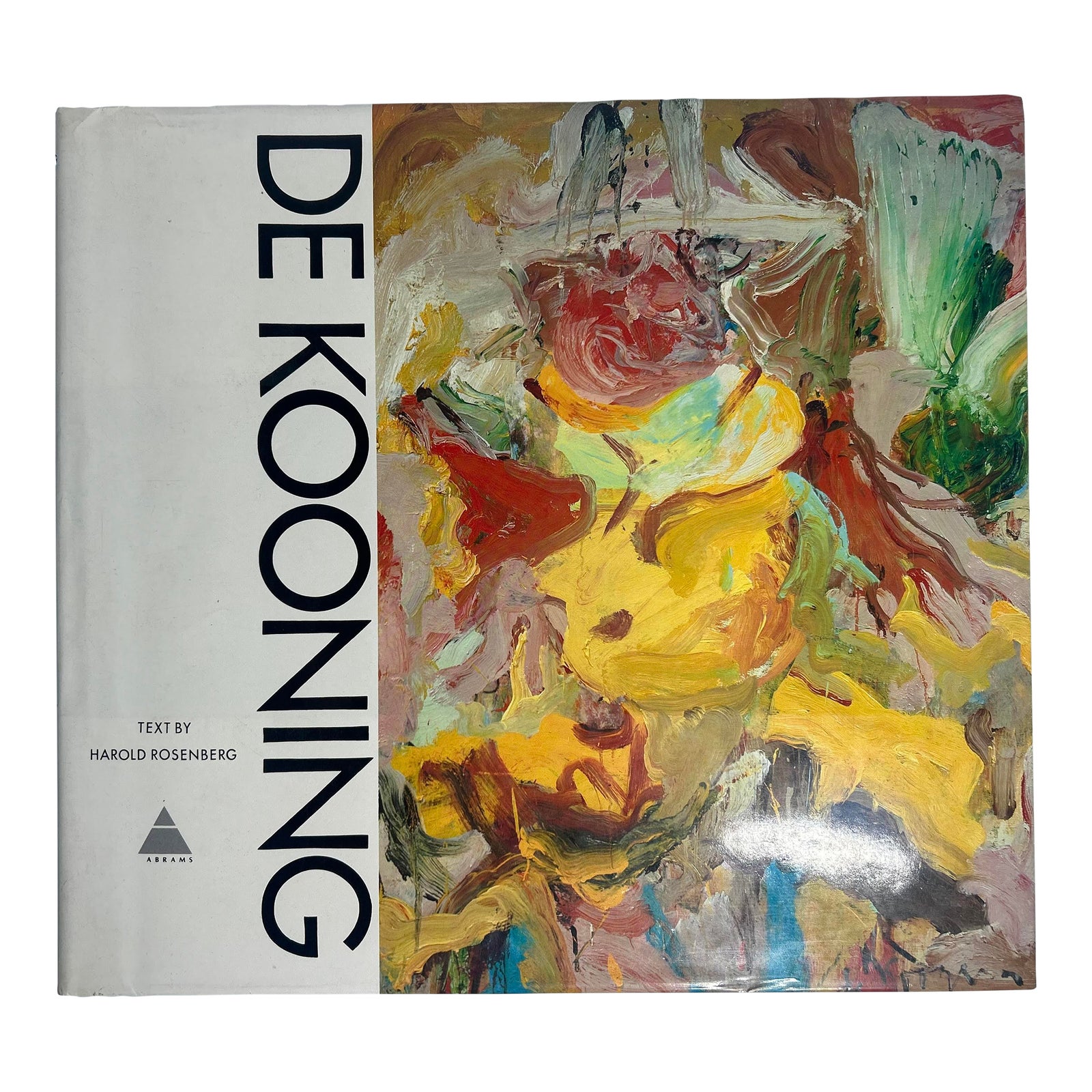 1970s Illustrated Oblong Folio, Harold Rosenberg's De Kooning, Signed ...