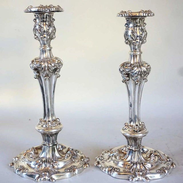 Late 19th Century Large American Reed & Barton Victorian Rococo Revival ...