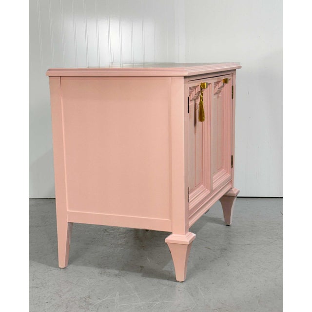 Mid Century Transitional Style Side Table Nightstand by Romweber in ...