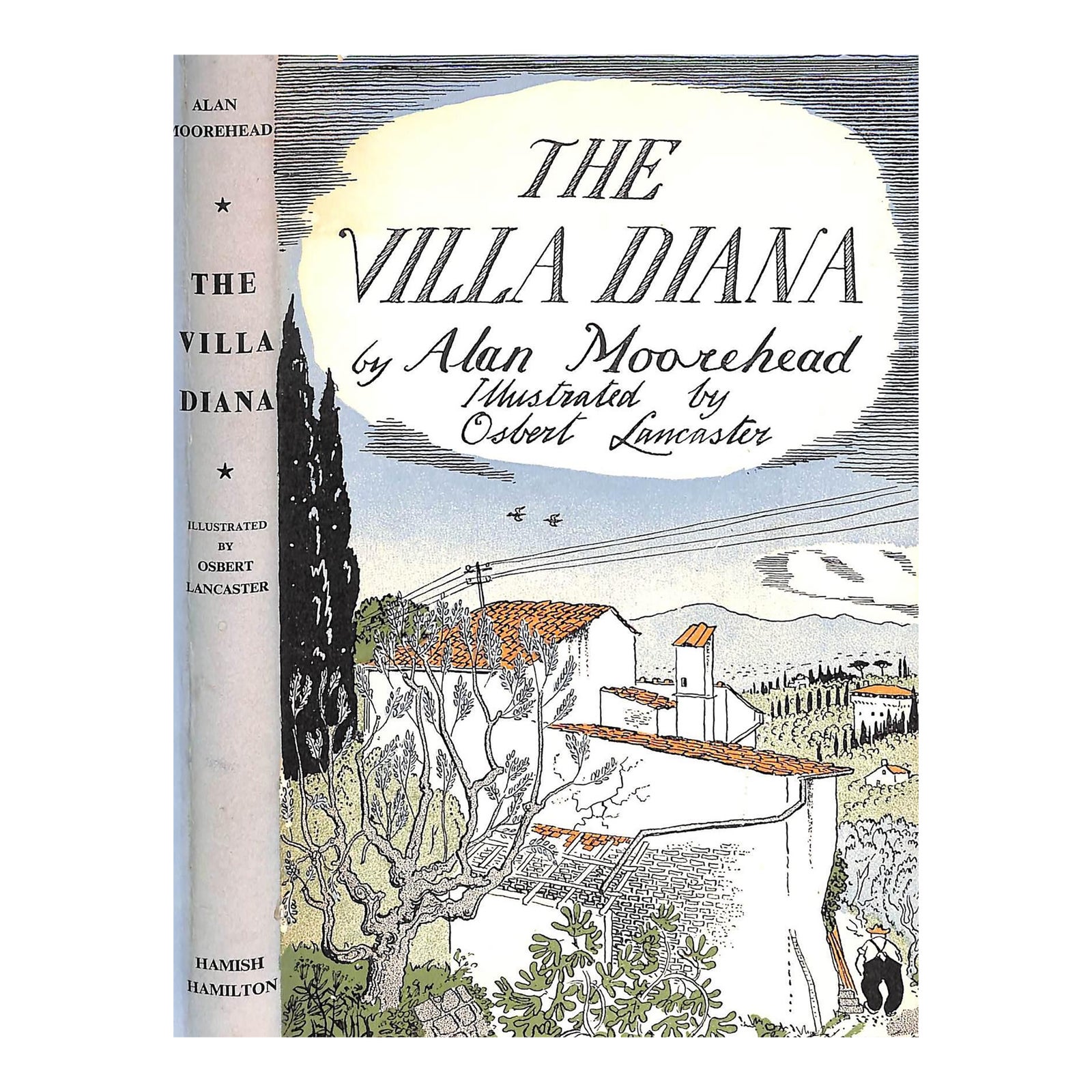 "The Villa Diana" 1951 Moorehead, Alan | Chairish