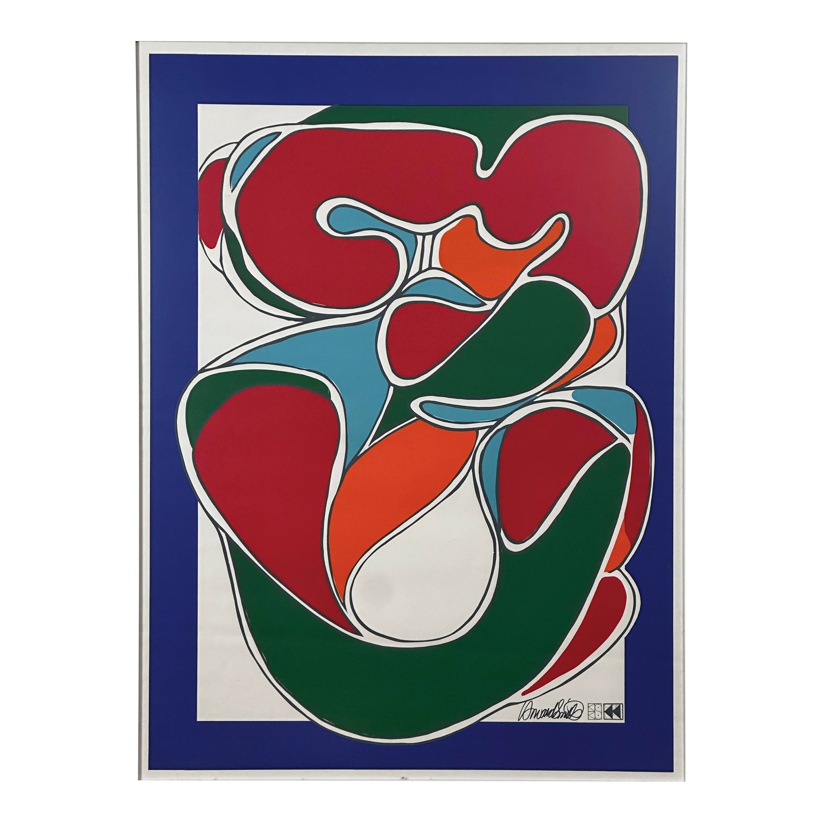 Howard Smith (American, 1928-2021) - Untitled Abstract Postmodernist ...