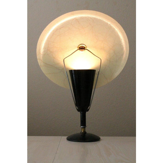 Mid-Century Modern Fiberglass Reflector Desk Lamp Bill Lam Studio 1950s ...