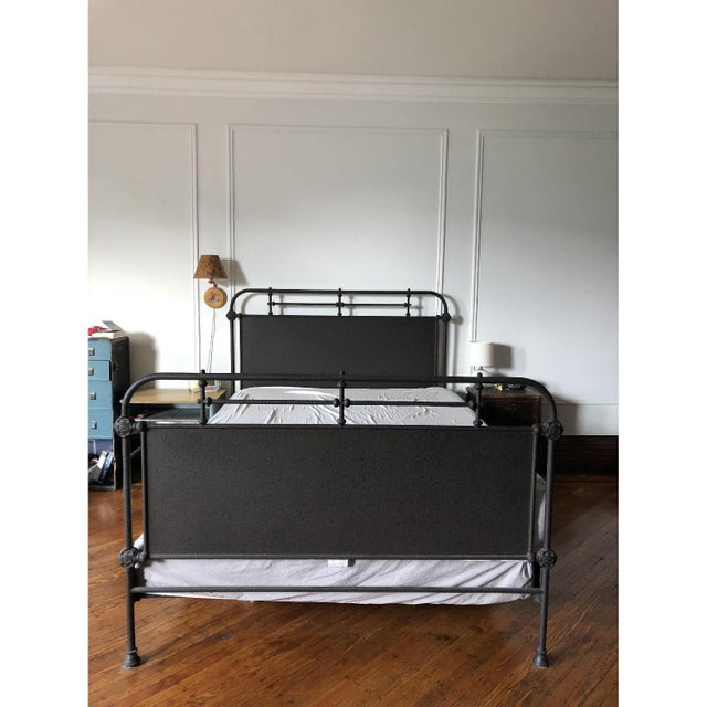 Restoration Hardware Cast Iron Queen Bed | Chairish Restoration Hardware Cast Iron Queen Bed | Chairish