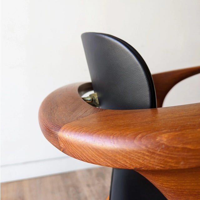 1950s Newly Upholstered Evert Södergren Sculptured Chair | Chairish