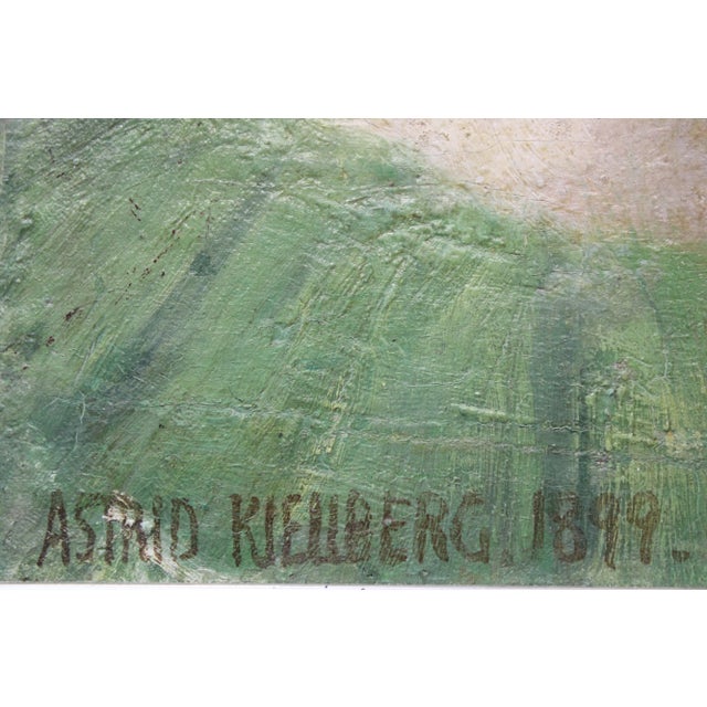 Portrait of Anna Morell Bux Sjoberg by Astrid Kiellberg | Chairish