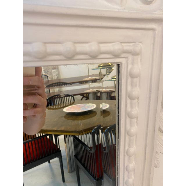 Huge Stephen Cavallo / Mirror Fair Garden Trophy Mirror | Chairish