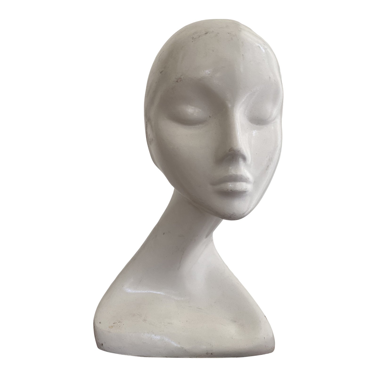 1960s Mid-Century English Seba Head Display Bust | Chairish