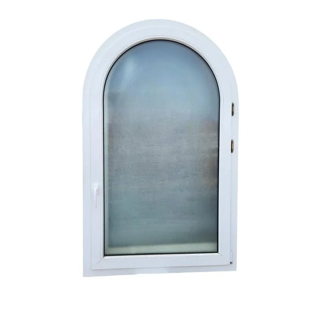 Arc Window with Opaque Glass of Vinyl Polychloride, Spain, 1990s | Chairish