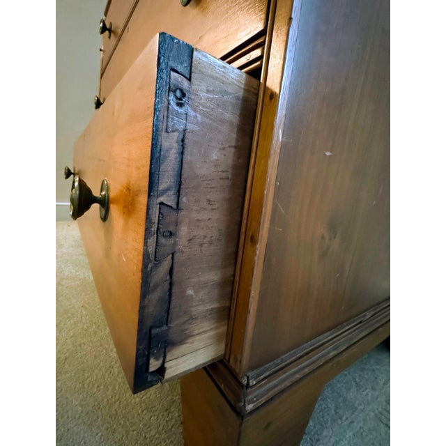 Mid 18th Century Zoar Walnut Secretary Desk | Chairish