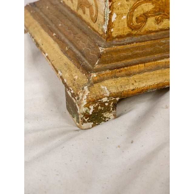 Gilted Italian Plant Stand | Chairish
