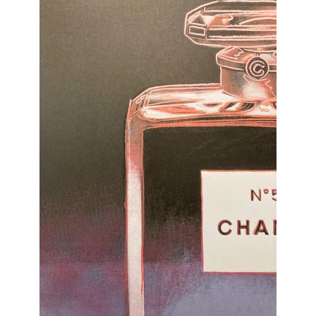 1997 Andy Warhol Foundation "Chanel N°5" Pop Art Plate Signed and ...