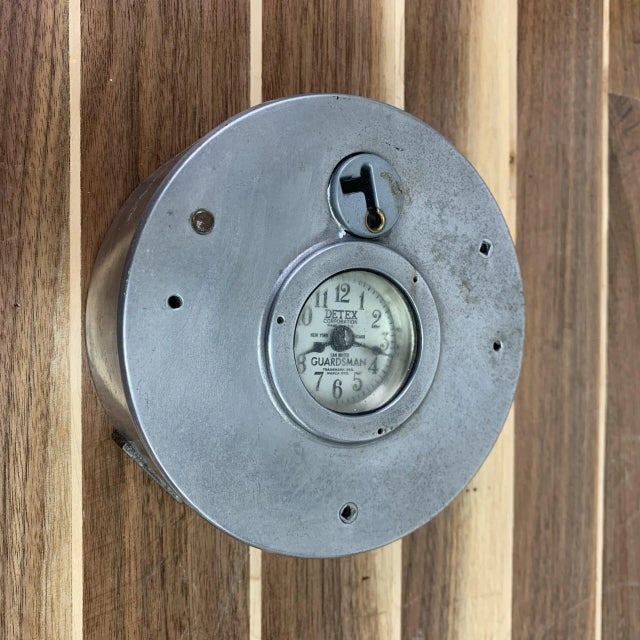 Vintage Detex Corp. Guardsman Watch Clock | Chairish