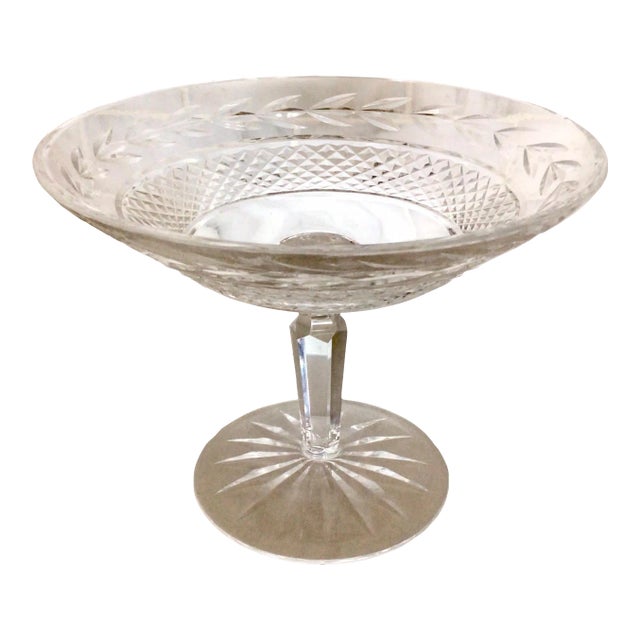 Vintage Waterford Crystal Compote Dish Made in Ireland | Chairish