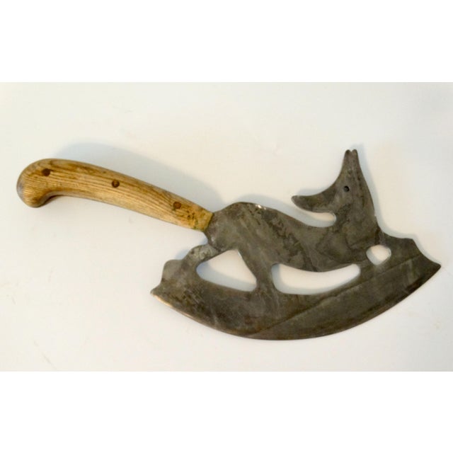 Antique Figural Fox Cleaver & Herb Chopper | Chairish
