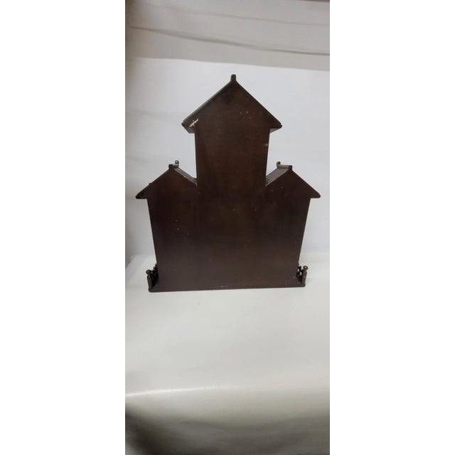 1980s Vintage Asian Table Top Shadow Box Shelf Vintage Pagoda | Chairish
