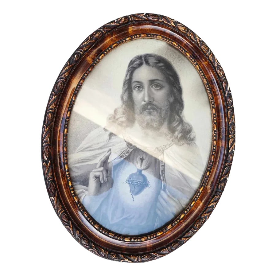 Pre-War Jesus Print | Chairish
