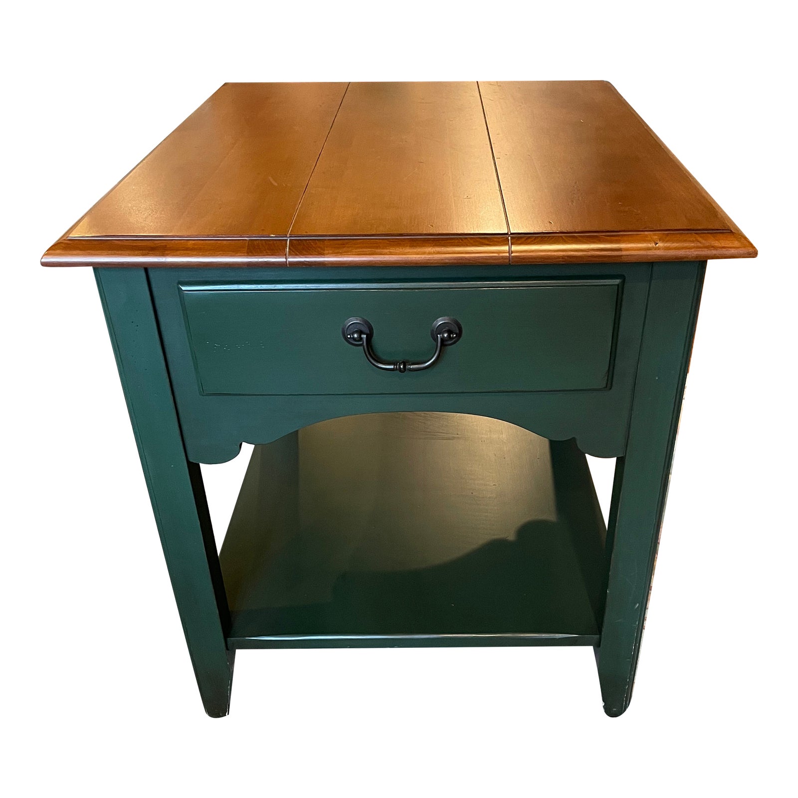 Ethan Allen Country Crossing Side Table Model 17-8413 Finish 680 ...