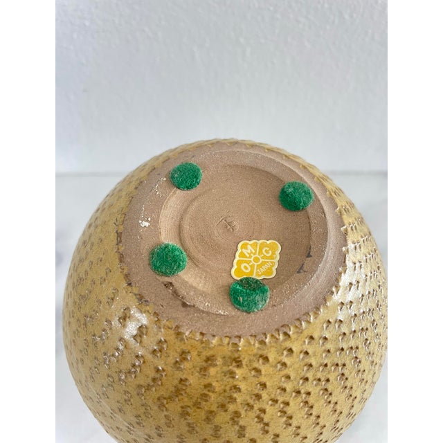 Vintage Otagiri Omc Japan Stoneware Textured Pottery Vase | Chairish