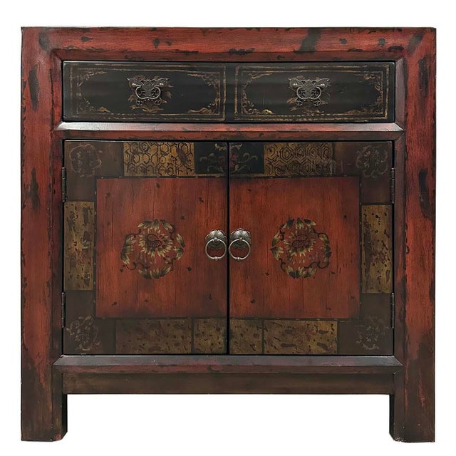 Mid 20th Century Chinese Reproduction Painted Console Table, Sideboard ...