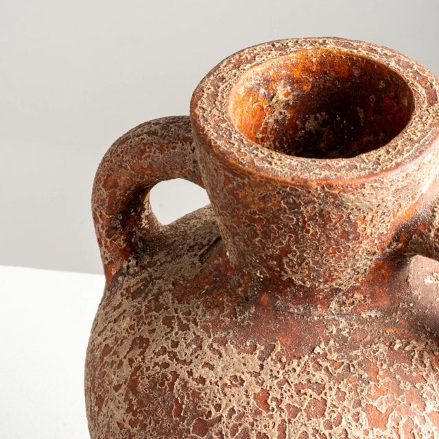 Rust Vase, Red Terracotta | Chairish