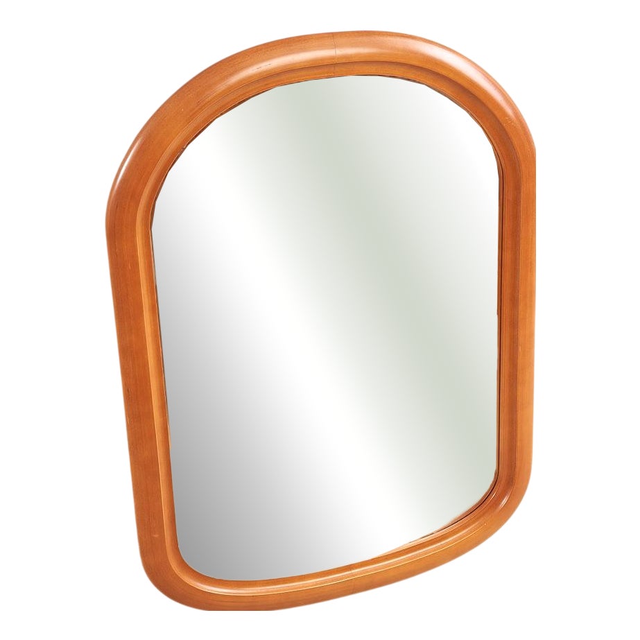 Mirror with Modern Wooden Frame | Chairish