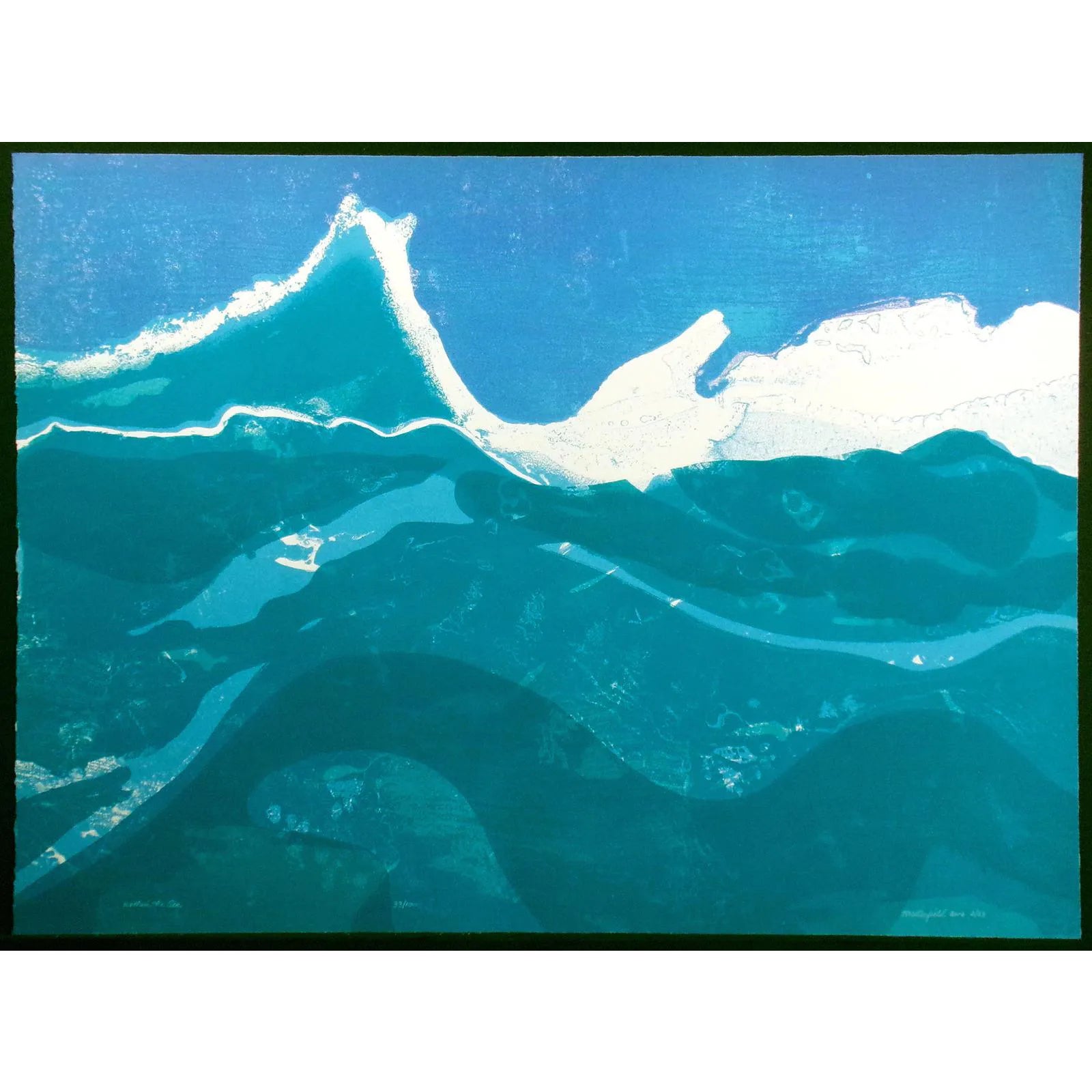 Maxine Masterfield "Within the Sea" Signed Numbered Lithograph Art 1983 ...