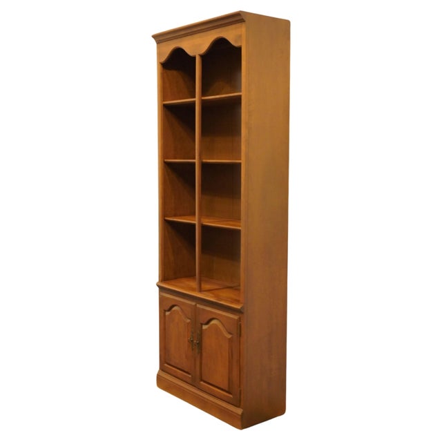 Ethan Allen Heirloom Nutmeg Maple Colonial Early American 30" Bookcase ...
