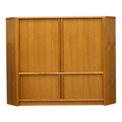 Teak corner tv stand store