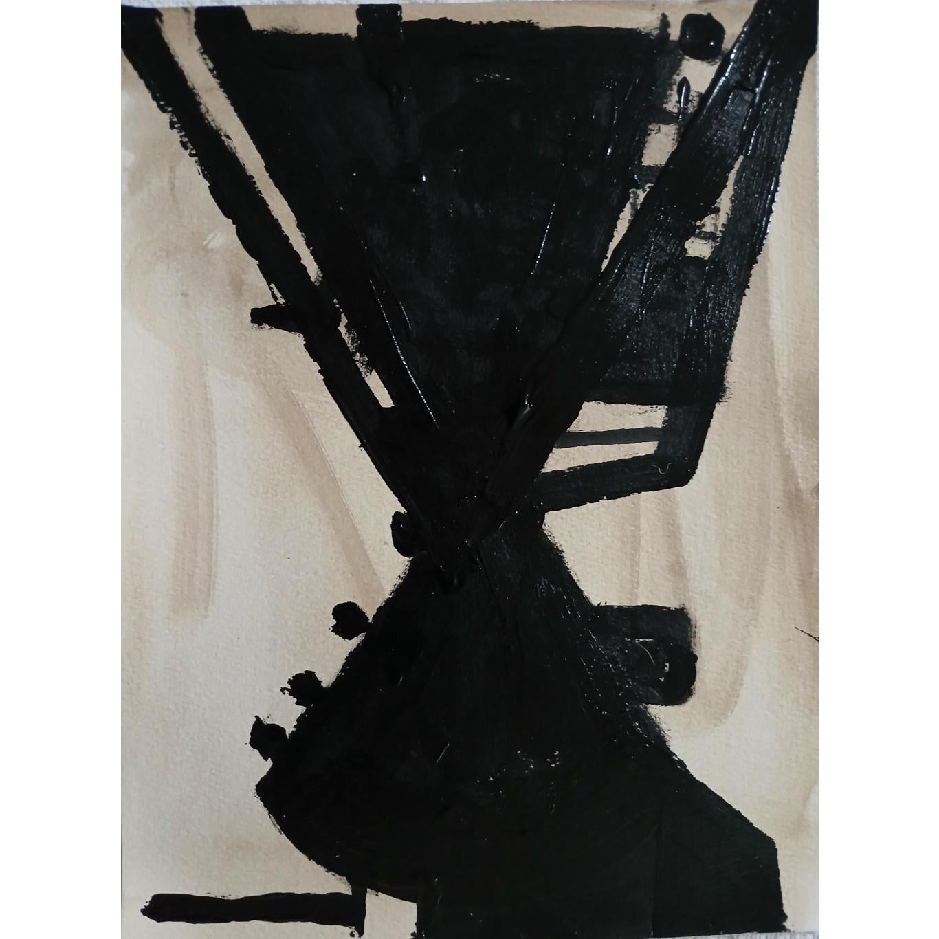 Contemporary Abstract Painting Original Art by Brian Elston | Chairish