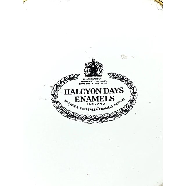 Vintage Enamel Paper Weight | Chairish