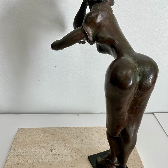 Jeff Tritel (B. 1949) - "30's" - Figurative Bronze Sculpture of ...