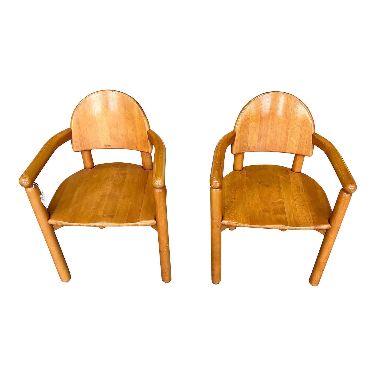 Set of Four 1980s Danish Dining Chairs by Rainier Daumiller | Chairish