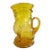 Mid-Century Yellow Glass Pitcher | Chairish