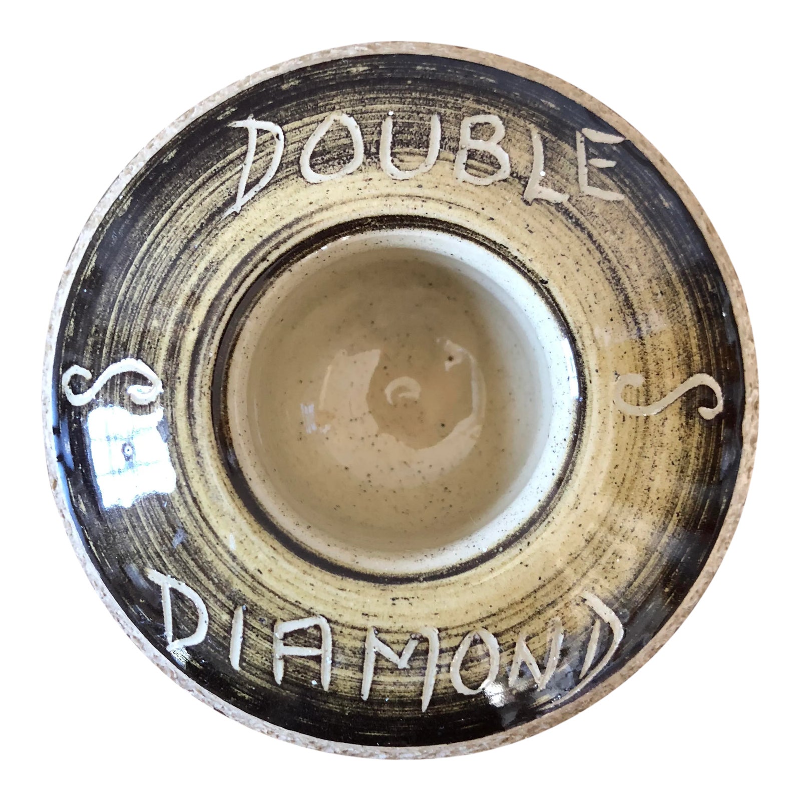 Antique English Stoneware Match Striker | Chairish